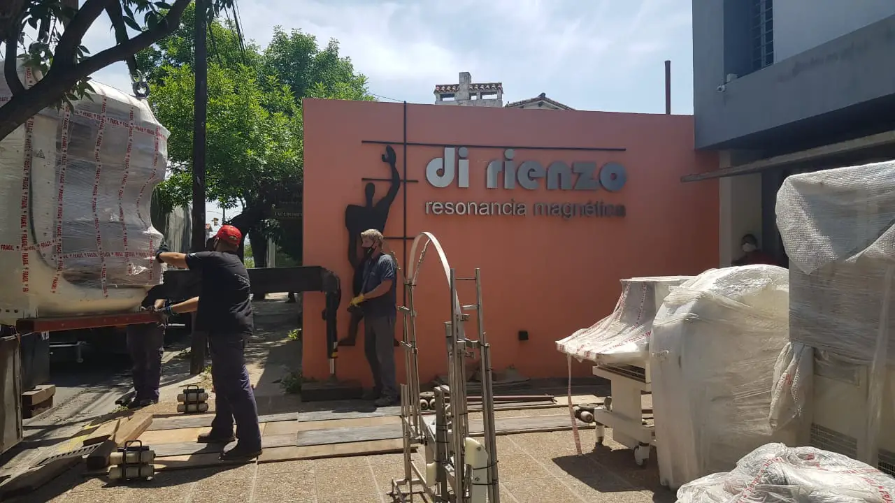 Di Rienzo incorporó un aparato de última tecnología: gran despliegue en ...