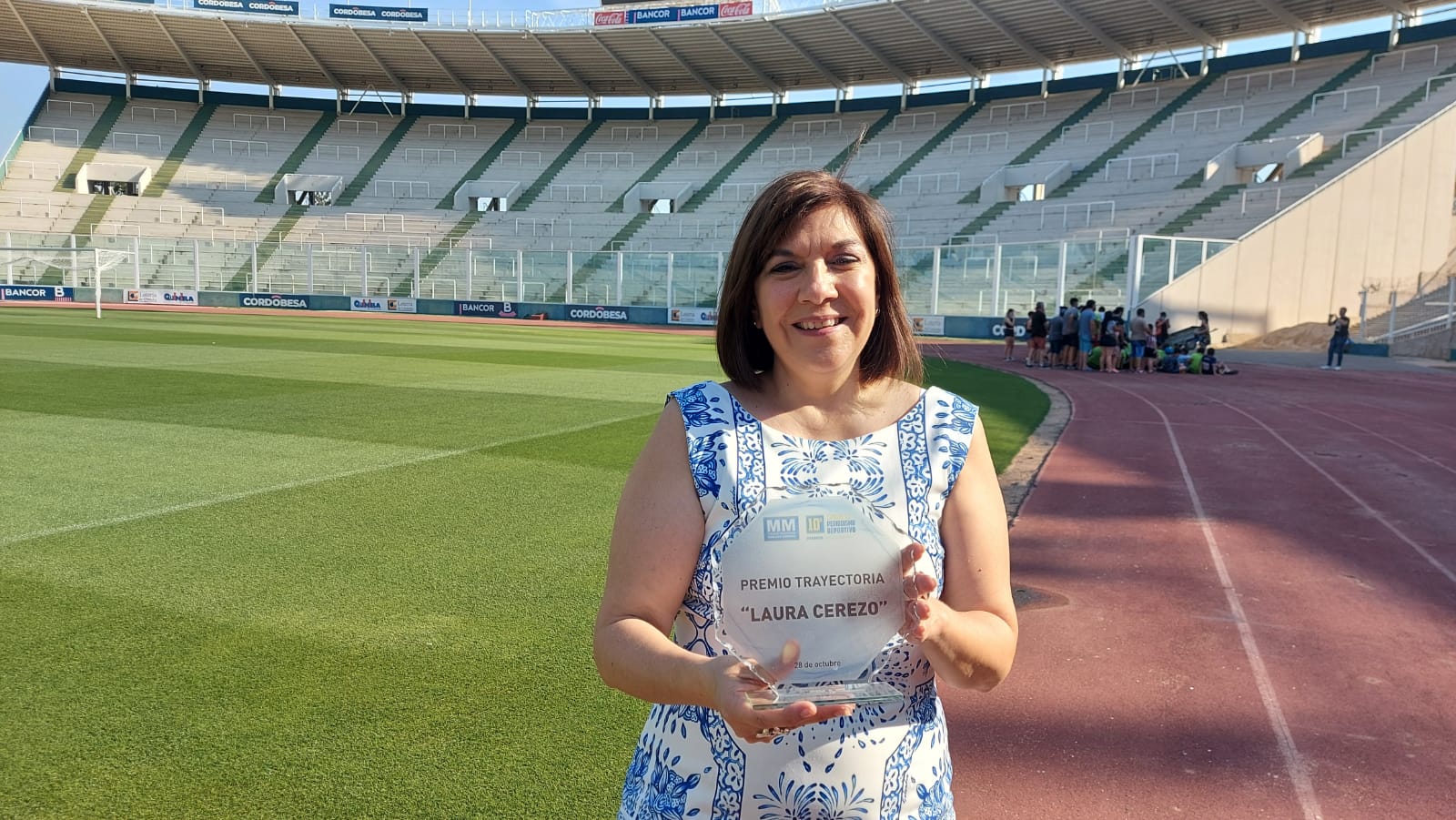 Laurita Cerezo, una trayectoria para podio