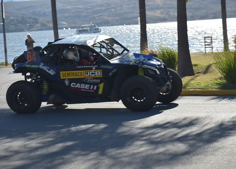 A puro derrape: Así fue el especial del rally en la costanera de Carlos ...