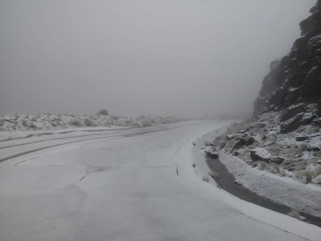 Nevó en Merlo y no descartan que nieve en las Altas Cumbres