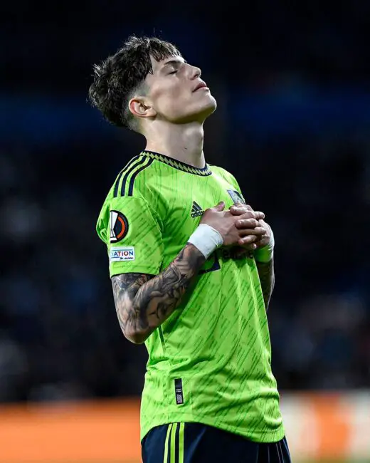 VIDEO: Alejandro Garnacho anotó su primer gol (¡golazo!) en el ...