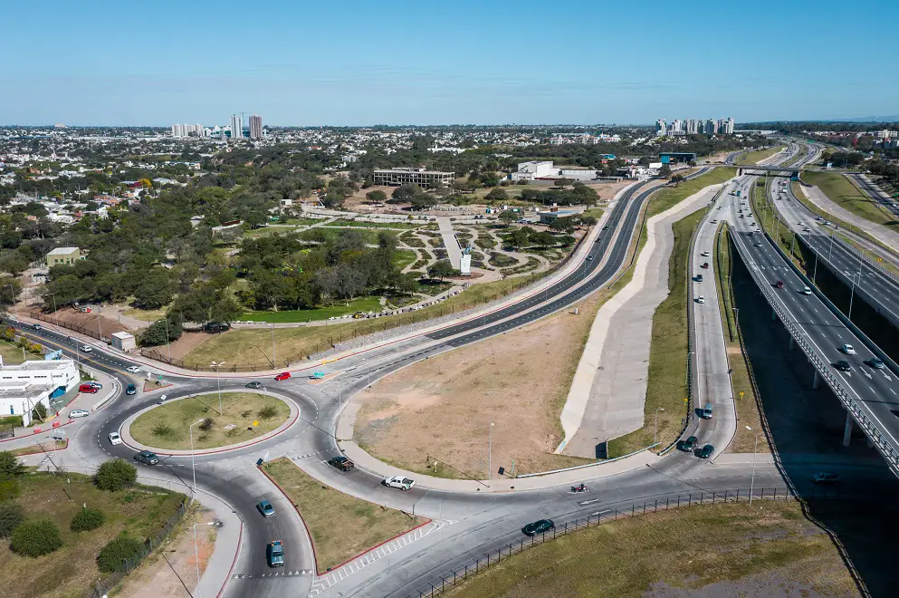 Circunvalación: duplicaron un tramo de la colectora en el noroeste de ...