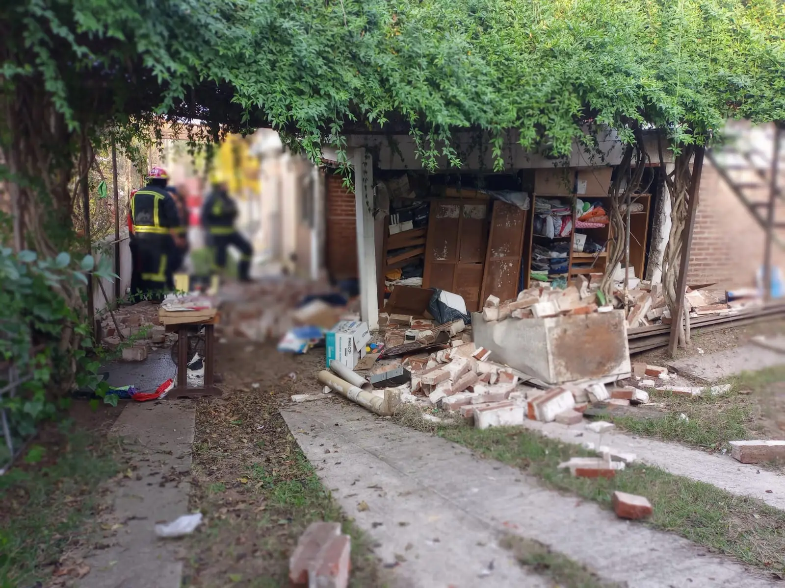 Explotó una garrafa en una casa de La Quinta y hay dos heridos graves