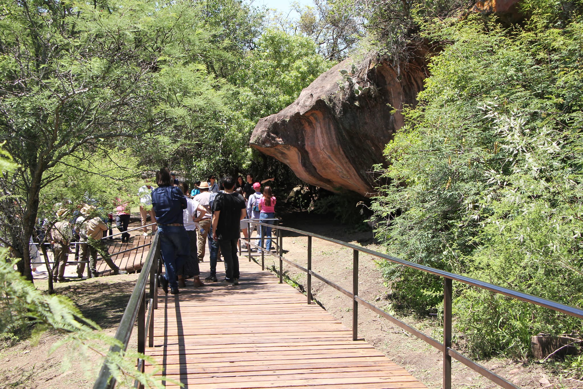 La Reserva Cultural Natural Cerro Colorado tiene nuevas pasarelas