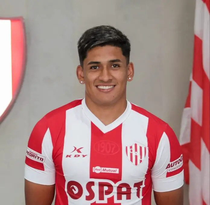 Simon Rivero fue cedido por Boca y ahora es jugador de Unión de Santa Fe