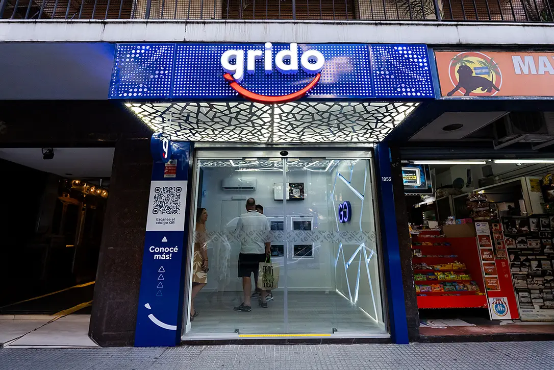 Cómo es la primera heladería de Grido 100% digital