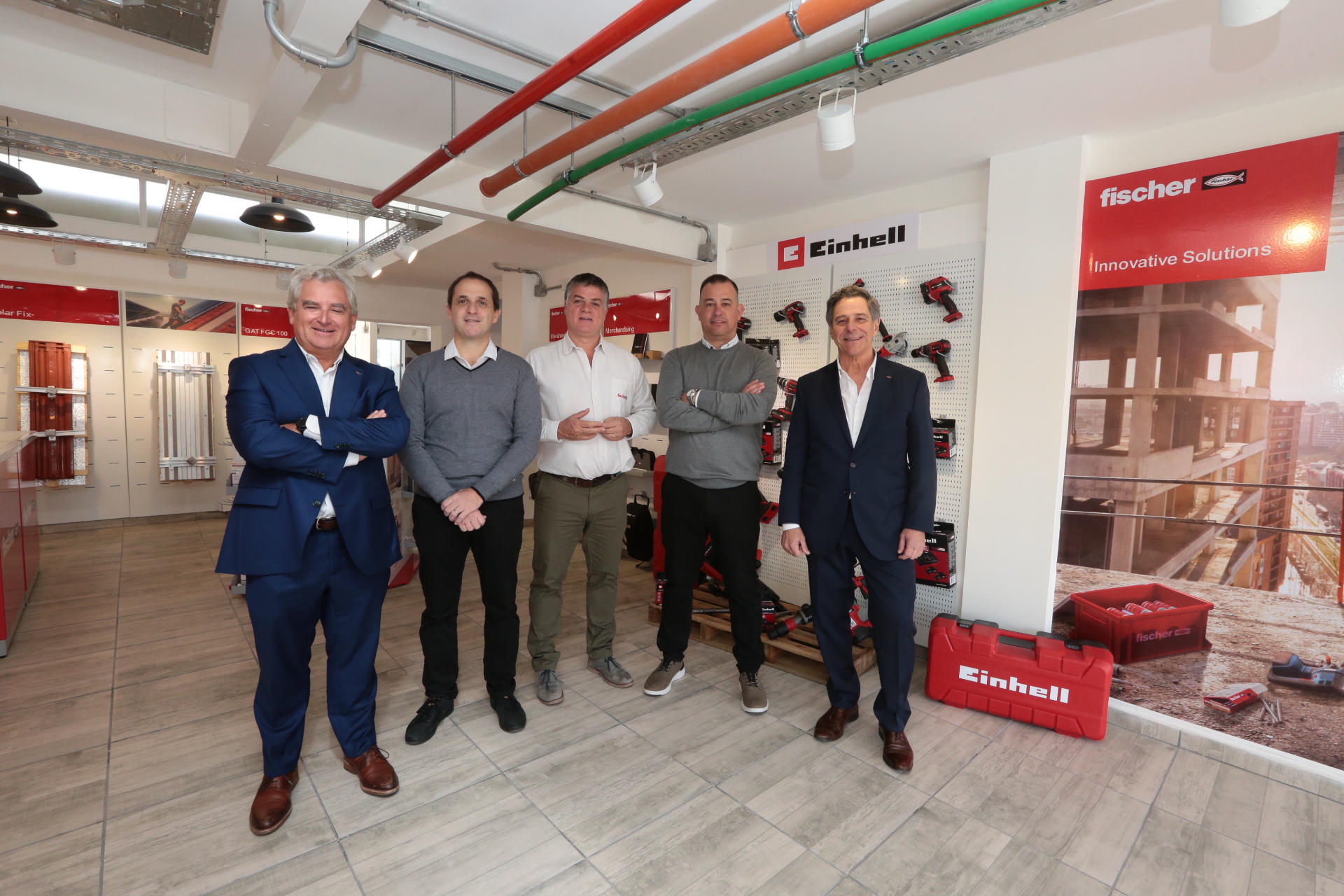 Fischer llegó a Córdoba para abrir su primera franquicia