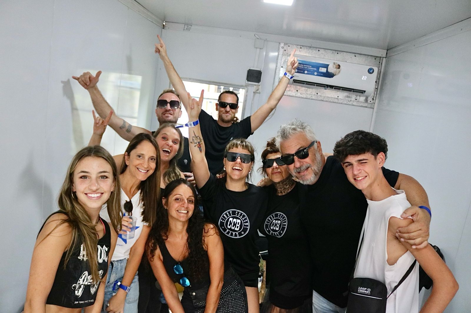 Cindy y su banda en CR25